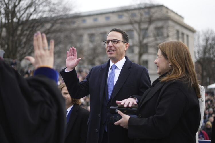 Shapiro takes oath of office to become 48th Pa. governor | News, Sports ...